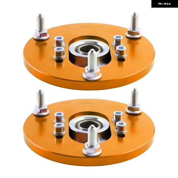 フロントキャンバープレートアッパー マウント BMW E46 2000 328CI 328I 2.8L キャスタープレート サスペンショントップ マウント カスタム パーツ アクセサリーFront Camber Plate Upper Mo...