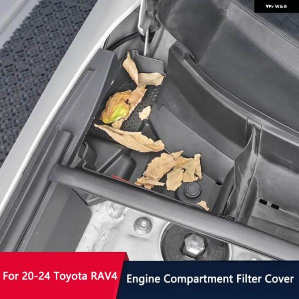 車 エンジン フィルター カバー エンジン コンパートメント フィルター アンチブロッキング トヨタ RAV4 20-24 LHD 内装アクセサリー カスタム パーツ アクセサリーCar Engine Filter Protective C...