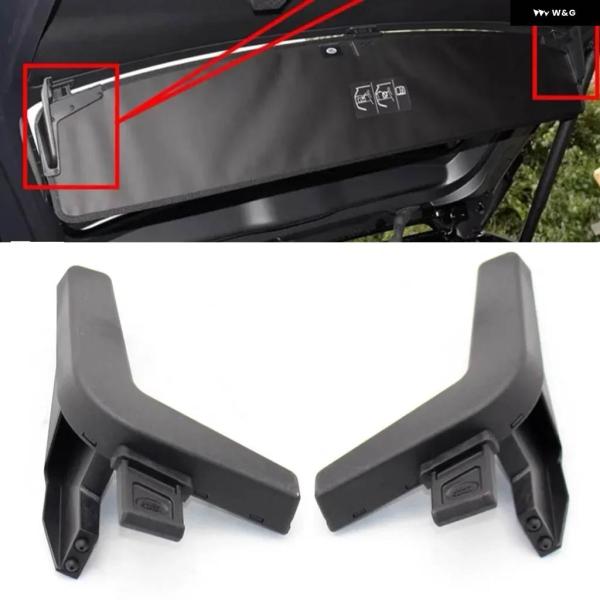 ランドローバー ディスカバリー 5 L462 17-21 スポーツ リア トランク ラゲッジ サン ブラインド ブラケット サンシェード パーティション カーテン バックル クリップ ホルダー カスタム パーツ アクセサリーLand Rov...