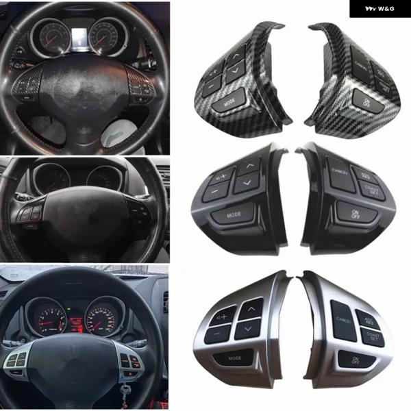 ステアリングホイール ボリュームサウンド ボタン 三菱 アウトランダーXL 2.4 S12 2008 CW5W 4B12 ランサー 10-2007 ファクトリーモーター 2.0 コンバーター カスタム パーツ アクセサリーSteering ...