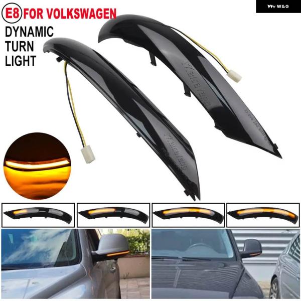 2個 VW フォルクスワーゲン トゥアレグ I MK1 7L 39356 車 ダイナミックウィンカー ランプ サイドミラー シーケンシャル LEDライト カスタム パーツ アクセサリー2pcs VW Volkswagen Touareg I...
