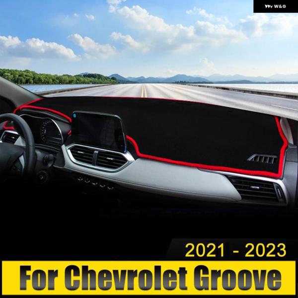 車 ダッシュボード カバー 遮光 パッド サンシェード 紫外線カット カーペット 滑り止めケース マット アクセサリー シボレー グルーヴ 2021-23 カスタム パーツ アクセサリーCar Dashboard Cover Avoid L...