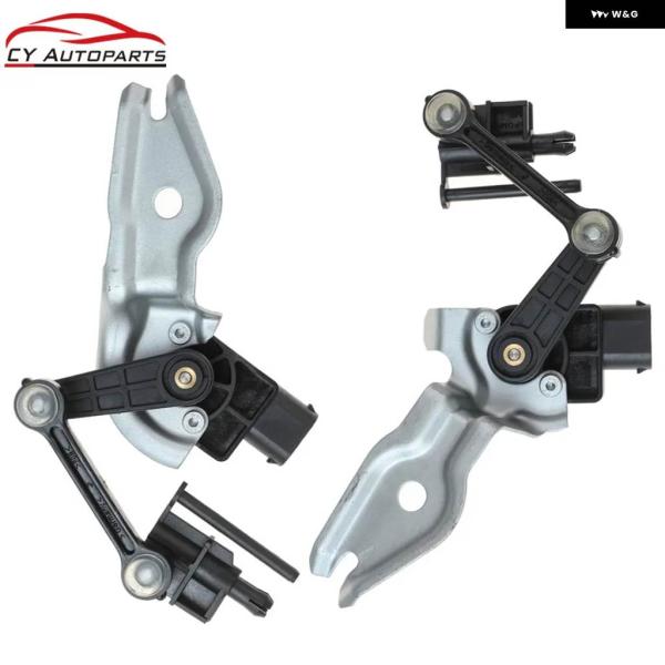 フロント左/右自動車 ヘッドライト 距離調整レベルセンサー フォルクスワーゲン VWトゥアレグ7L0616213 7L0616214 カスタム パーツ アクセサリーFront Left/Right Automobile Headlight ...