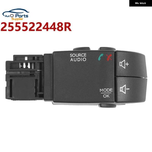 255522448R ルノー クルーズスイッチ 多機能 ステアリングホイール スイッチ ボリューム ボタン スイッチ カスタム パーツ アクセサリー255522448R Renault Cruise Switch Multifunction...