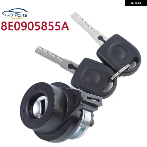 8E0905855A イグニッション スイッチロック ケーブル キー2個付き アウディ A3 A4 A6 A8 TT RS6 VOLKSWAGEN POLO POLO SEDAN カスタム パーツ アクセサリー8E0905855A Igni...