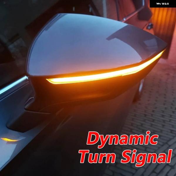 LED ダイナミックウィンカー インジケーター ライト シートアテカ クプラ 5D 2016-2019 FR XCELLENCE タラッコ リアミラー フラッシュライト カスタム パーツ アクセサリーHigh-concerned chemi...