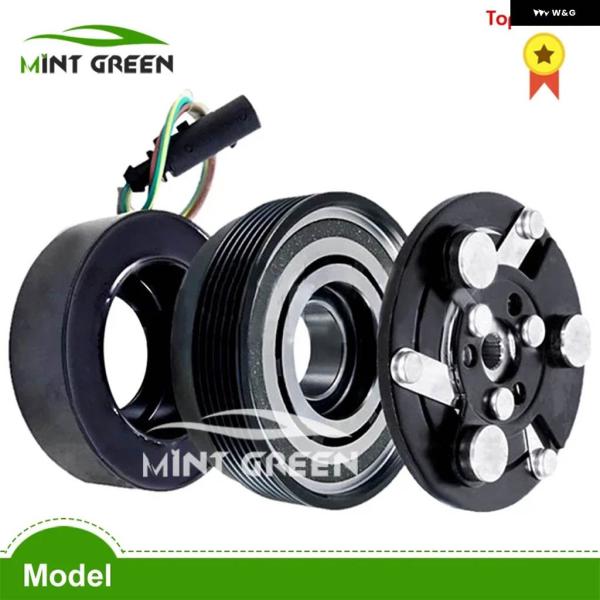 SD7V16 ACコンプレッサークラッチ アウディ A3 VOLKSWAGEN GOLF BORA CADDY GOLF BEETLE SHARAN SEAT 1J0820803A 1J0820805 1221 7M3820803B カスタ...