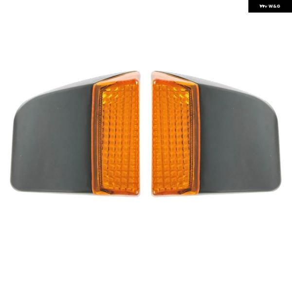 2個 コーナーライト カバー ボルボ FH12 FM トラック サイドマーカー ウィンカーランプ シェル バルブ 無左右 カスタム パーツ アクセサリーSpecial Features:for volvo fm truck light ho...