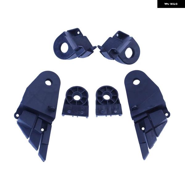 6個 A2058200414 A2058200514 ヘッドライト ブラケット リペアキット ヘッドライト クロー固定 ブラケット メルセデス ベンツ C クラス W205 C180 C300 カスタム パーツ アクセサリーItem Wei...