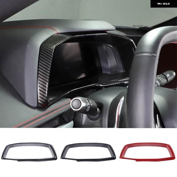 車内 ダッシュボード フレーム トリム カバー カーボン スタイル シボレー コルベット C8 スティングレイ Z51 Z06 2020-2023 アクセサリー カスタム パーツ アクセサリーItem Weight:323gExternal...