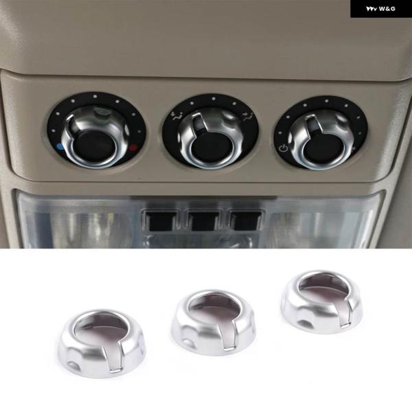 ランドローバー ディスカバリー3 ディスカバリー4 10-16 ABSクロームリア ヘッドライト ヘッドトップノブカバー 装飾 サークルカー スタイリング カスタム パーツ アクセサリーHigh-concerned chemical:Non...