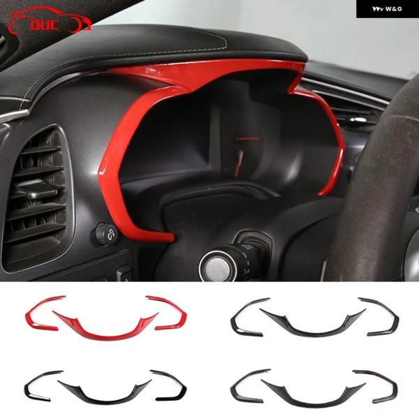 シボレー コルベット C7 2014-2019 ABS 車 ダッシュボード ディスプレイ メーターリング スピード メーター ゲージカバー トリム フレーム インテリア アクセサリー カスタム パーツ アクセサリーItem Weight:3...