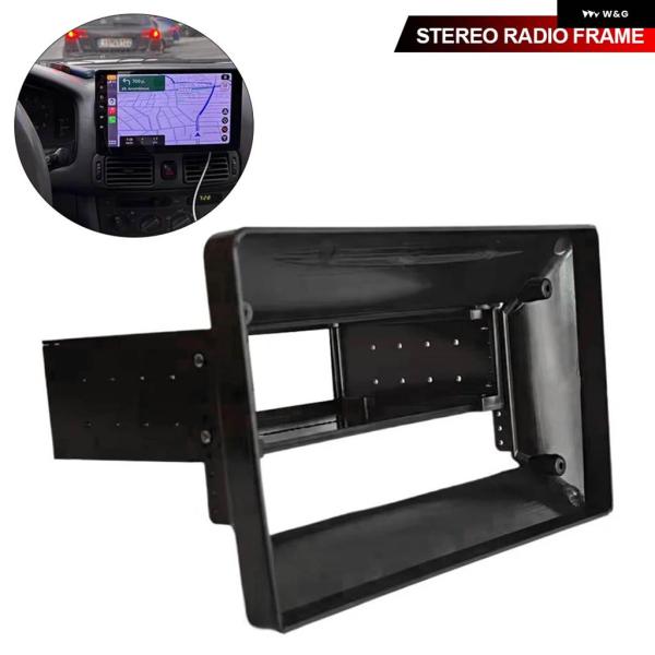 車1DIN 9インチ10.1インチシングルDIN ステレオ ラジオ フェイシアタッチスクリーンナビゲーション パネル フレーム カーアクセサリー 汎 カスタム パーツ アクセサリーHigh-concerned chemical:NoneOr...