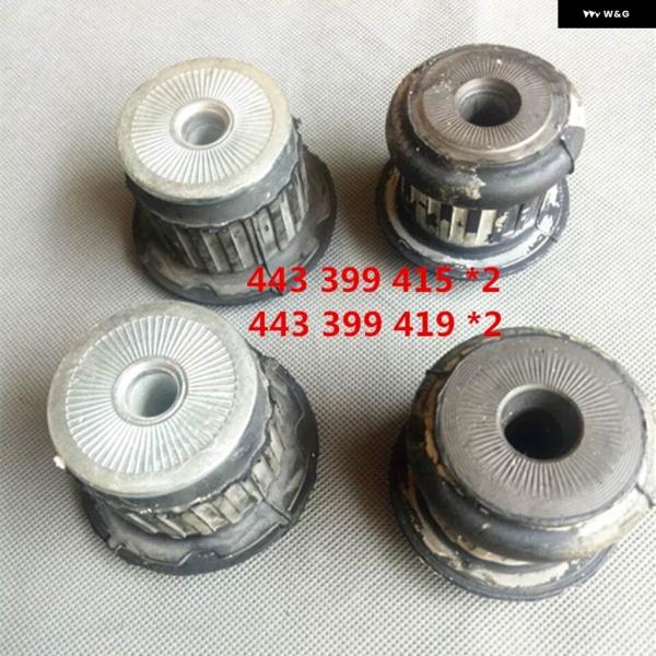 4個 フロント リア アクスル ビーム マウント 接着ゴム ブッシュ ブラケット ブッシング アウディ 100 1.6 1.9 1.8 443399415 443399419 カスタム パーツ アクセサリーHigh-concerned ch...