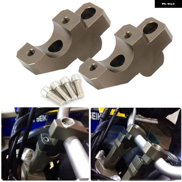 ヤマハ MT09 TRACER 900 GT FZ09 ハンドルバー バーライザー バーバック オートバイ マウント ハンドルクランプ 汎用 ハンドルバー ライザーバー カスタム パーツ アクセサリーProtective parts:Oth...