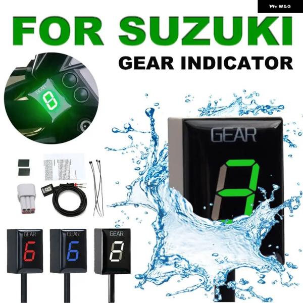 スズキ GSXR600 GSXR750 DL 1000 GSX SV650 GSX-R600 GSX650F SV650 SV1000 VZ800 C1800R バイク ギア表示 インジケーター カスタム パーツ アクセサリーSpecial...
