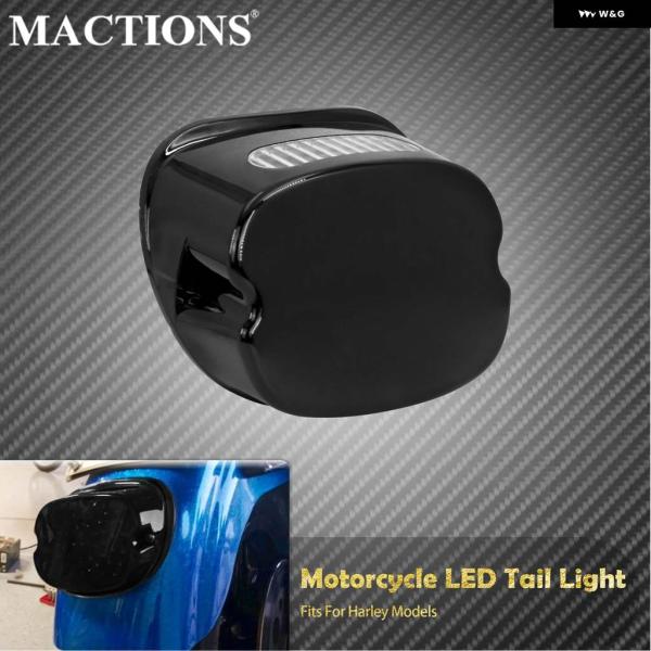 オートバイ LEDブレーキ テールライト リアランニングランプ ハーレー ツーリング ソフテイル スポーツスター ダイナ ファットボーイ ロードキング ストリートグライド カスタム パーツ アクセサリーHigh-concerned chem...