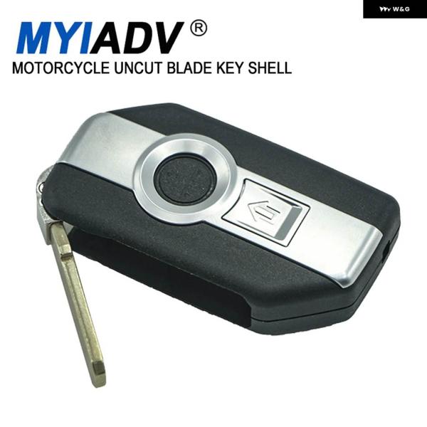BMW R1200GS R1250GS R1200RT K1600 GT GTL F750GS F850GS ADV バイク キー 未カットブレード ワンクリック キーレススタート リモート コントロール カスタム パーツ アクセサリーPr...