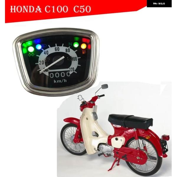 ホンダ スーパーカブ カブ CA100 C100 C102 C105 C105T CM91 スピード メーター スピード メーター オドメーター カスタム パーツ アクセサリーHigh-concerned chemical:NoneOrig...