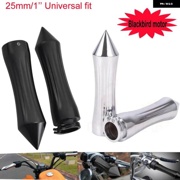 1ペア 1インチ25MM 汎用 オートバイ グリップ ハンドルバー グリップ アルミ ホンダ ヤマハ スズキ カワサキ ハーレー ダビッドソン 1970~2012 カスタム パーツ アクセサリーHigh-concerned chemical...