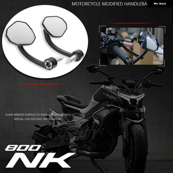 オートバイ 7/8インチ 22MM バックミラー 汎用 ハンドルバー エンドミラー 800NK 675SR 675S-RR 675NK カスタム パーツ アクセサリーHigh-concerned chemical:NoneItem Widt...