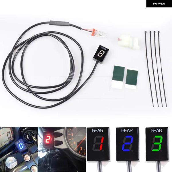 ホンダ VFR800 インターセプター 2006-2013 VFR 800 2006-2015 LED エレクトロニクス 1-6 レベルギア インジケーター モトスピードデジタルメーター カスタム パーツ アクセサリーSpecial Fea...