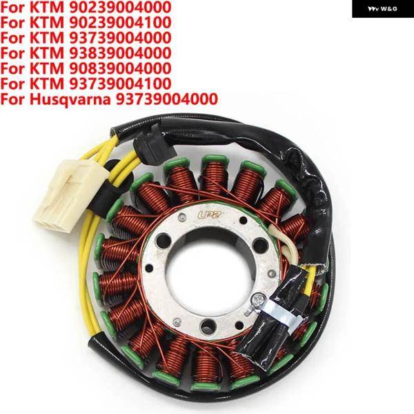 オートバイ イグニッション ステーターコイル KTM RC390 2015 2016 2017 390 DUKE オレンジ 390 DUKE ホワイト マグネト エンジン ステーター ジェネレーター コイル カスタム パーツ アクセサリーH...