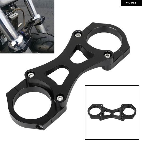 ブレース 39MM バランスショック フロント ブラケット ハーレー スポーツスター 883 XLH XLC XLR ロードスター ローダイナ FXD 91-05 FXR 88-94 カスタム パーツ アクセサリーHigh-concerne...