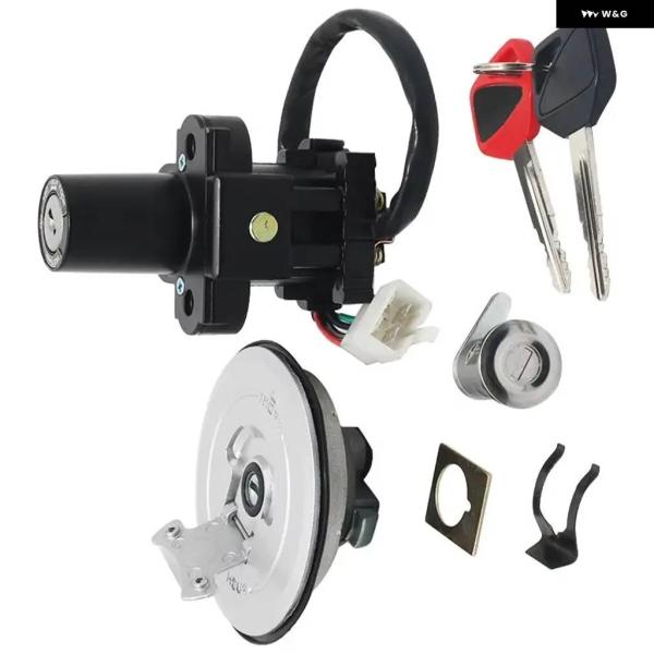 ホンダ CB600F CB600F2Y ホーネットS 600 CB250 ホーネット250 35010-MBZ-D01 35010-KEA-740 燃料ガス 点火 スイッチロック キーキット 付き カスタム パーツ アクセサリーHigh-c...