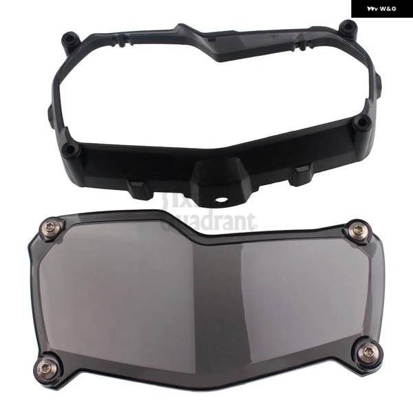 バイク ブラックスモーク ヘッドライト ガード グリル カバー アクセサリー BMW F850GS F750GS F850GS ADV アドベンチャー 2018-2023 カスタム パーツ アクセサリーHigh-concerned chem...