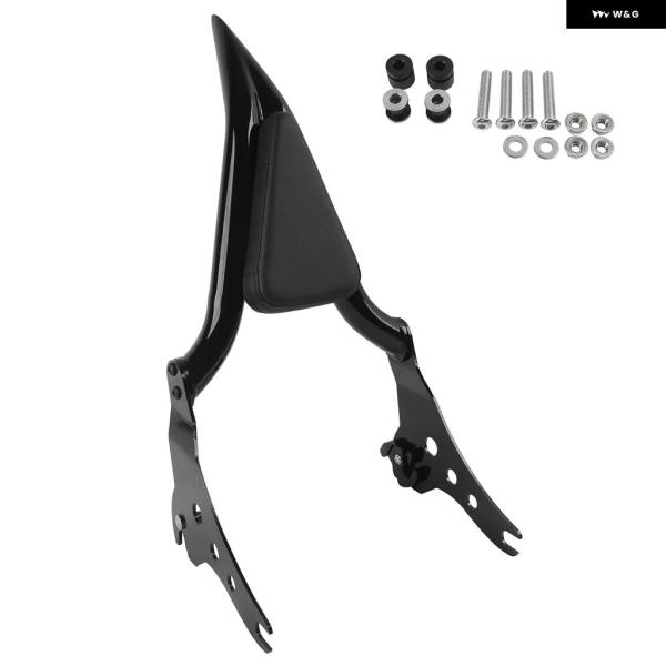 ブラック シーシーバー パッセンジャーバックレスト ハーレー ソフテイル ストリートボブ FXBB 2018-2024 バイク アクセサリー カスタム パーツ アクセサリーHigh-concerned chemical:NoneModel ...