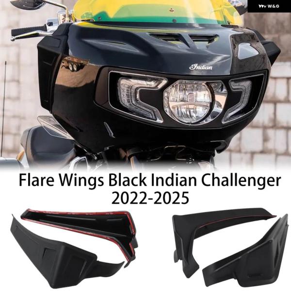 バイク ウィンド ディフレクター INDIAN CHALLENGER 2020-2025PURSUIT LIMITED DARK HORSE 112 POWERBANDアンチバフェッティングキット カスタム パーツ アクセサリーProtec...