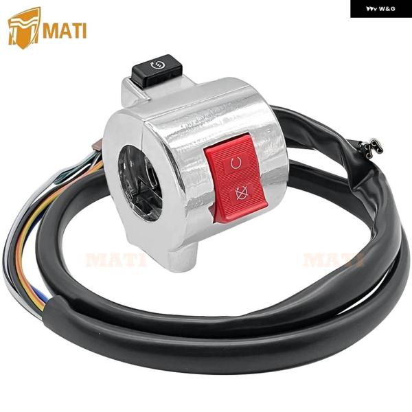 右スタートストップキル コントロール スイッチ ホンダ シャドウ 1100 VT1100 スピリット ACE ツアー セイバー エアロ VT1100C/VT1100C2/VT1100C3/VT1100T カスタム パーツ アクセサリーFor...