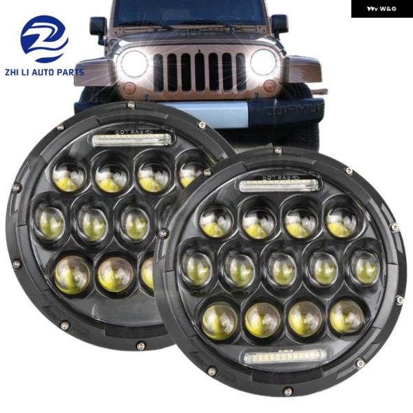 LED ヘッドライト ウィンカー DRL ジープ ラングラー JK TJ CJ LJ カスタム パーツ アクセサリーHIGH-CONCERNED CHEMICAL:NONEORIGIN:MAINLAND CHINAITEM TYPE:HEA...