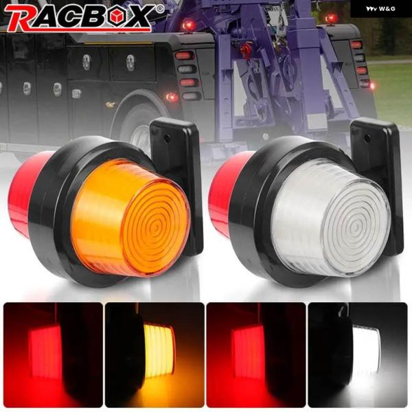 12V 24V 両面LED マーカーライト クリアランスライト ウィンカーライト ハザードテールランプ 車 トラック トレーラー 大型 トラック ピックアップ RV カスタム パーツ アクセサリーHIGH-CONCERNED CHEMICA...