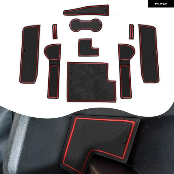 車ドア溝マット ルノー クリオ 5 2020-2024 滑り止めゴムゲートスロットカップ パッド オート ルノー クリオ 5 アクセサリー 2023 カスタム パーツ アクセサリーBRAND NAME:LFOTPPORIGIN:MAINLA...