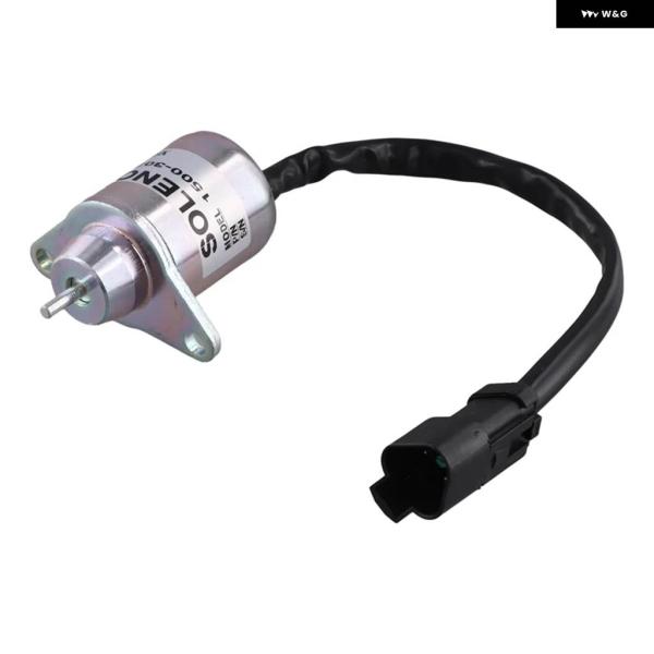 ディーゼル エンジン 燃料遮断ストップ ソレノイド バルブ 1500-3076 12V/24V 冷蔵 トラック ヤンマー サーモキング 42-100 12V カスタム パーツ アクセサリーHIGH-CONCERNED CHEMICAL:NO...