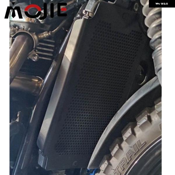 ラジエーター ガードカバー グリル プロテクター ボンネビル T100 T120 ストリート スクランブラースピード ツイン 900 1200 スラクストン T120 RS カスタム パーツ アクセサリーProtective parts:O...