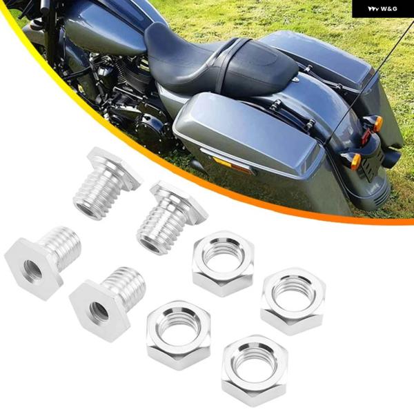 オートバイ リアフェンダーネジ 取り付けボルトキット 4個 ハーレー ツーリング ロードキング ロード エレクトラ グライド ウルトラ リミテッド 2009 2010年以降 カスタム パーツ アクセサリーHigh-concerned che...