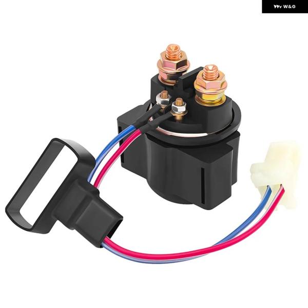 オートバイ スターターリレー ソレノイド ホンダ TRX300 BIGRED 300 ヤマハ BIG BEAR 350 MOTO-4 YFM200 TTR225 VIRAGO XV500 XJ750 カスタム パーツ アクセサリーHigh-...