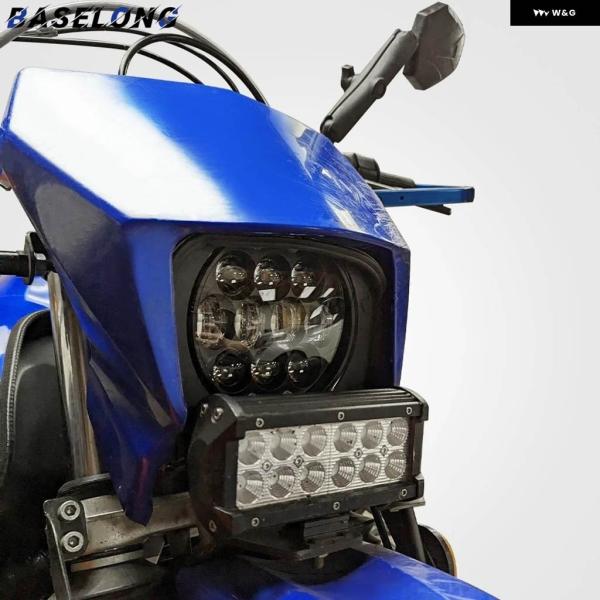 スズキ DR650 DR 650 S/SE DRZ400 1996- 補助灯 LEDライト ブラケット オートバイ 補助灯取り付け ブラケット カスタム パーツ アクセサリーProtective parts:OtherHigh-concer...