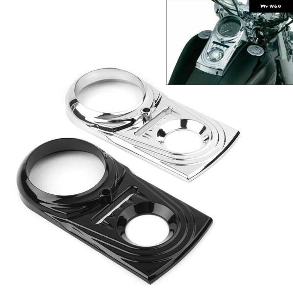 オートバイ ダッシュ パネル インサートカバー ハーレー ダイナ ワイドグライド 1993-2003 ソフテイル デラックス FLSTN 2006-2017 ファットボーイ FLSTF 2000-2017 カスタム パーツ アクセサリーPr...