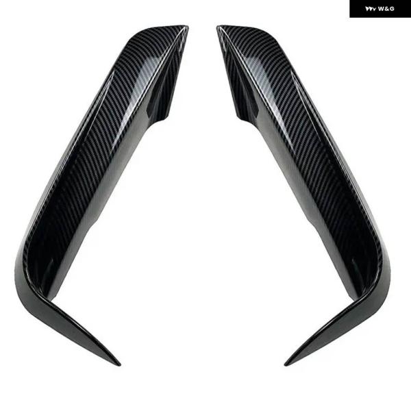 カーアクセサリー フロント バンパー リップスプリッター カナード スポイラー BMW F30 F31 M スポーツ 2013-2019 フォグランプ アイブロウ フレーム カバー GR カスタム パーツ アクセサリーHigh-concer...