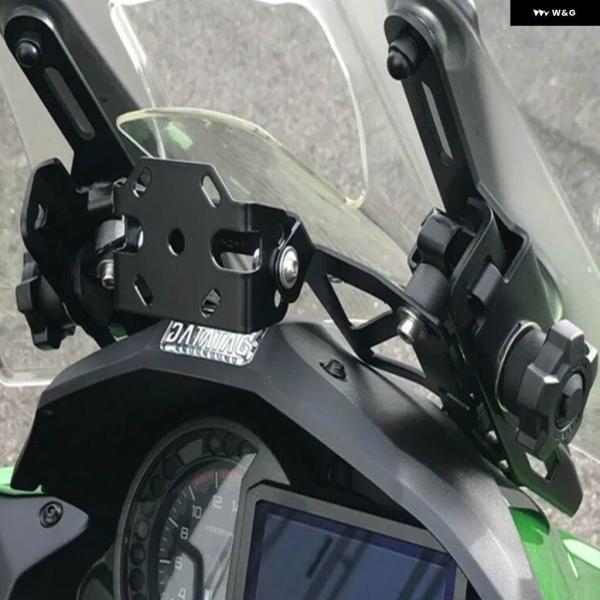オートバイ GPSナビゲーション スタンド ブラケット 携帯電話 ホルダー サポート マウント カワサキ VERSYS 1100 VERSYS1100 2025 2027 カスタム パーツ アクセサリーProtective parts:Ot...