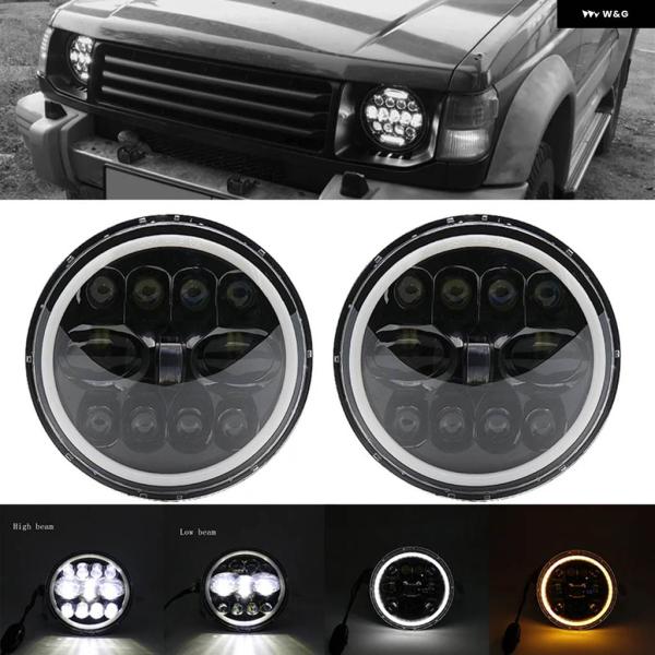 7インチ ターンLED ヘッドライト 車 ジープ バイク クリスタルレンズ ライトハウス ハーレー ソフテイル スリム ファットボーイ カスタム パーツ アクセサリーHigh-concerned chemical:NoneVoltage:1...