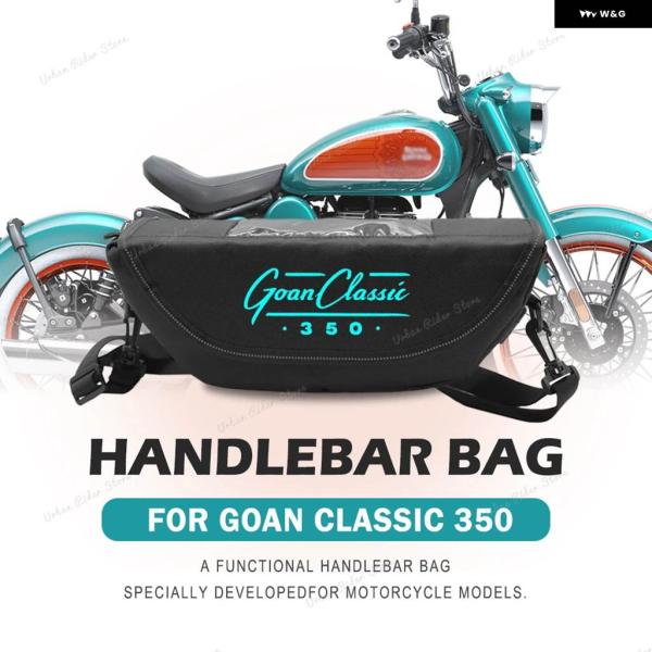 GOAN CLASSIC 350 バイク ハンドルバー トラベルバッグ バイク 防水 防塵 ハンドルバー 収納 バッグ カスタム パーツ アクセサリーHigh-concerned chemical:NoneOrigin:Mainland C...