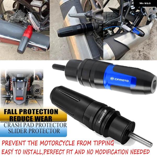オートバイ アルミ製排気 フレーム スライダー クラッシュ パッド 転倒防止 プロテクター CFMOTO CLC250 250CLC CF250 450CLC 2022-2024 2025 カスタム パーツ アクセサリーHigh-conce...