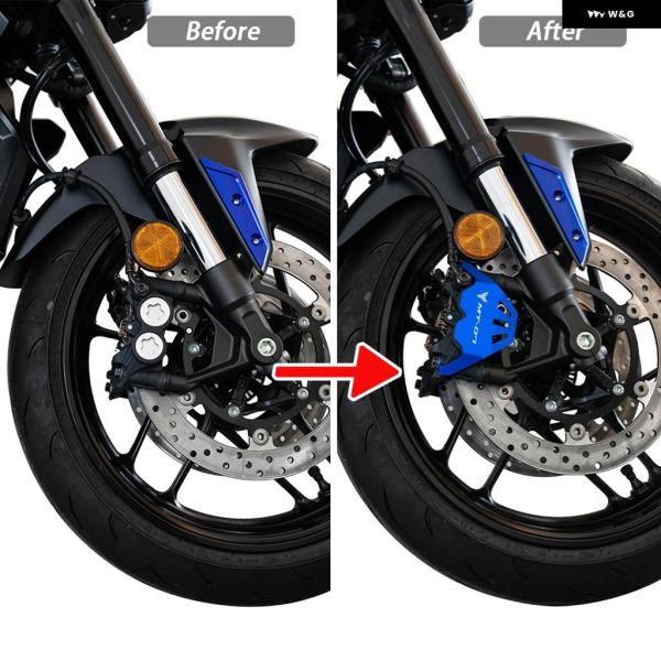 ヤマハ MT07 MT-07 2025 R7 YZFR7 YZF R7 YZF-R7 2022-2025 オートバイ CNC フロントホイールブレーキ キャリパー カバー ガード プロテクター カスタム パーツ アクセサリーProtecti...