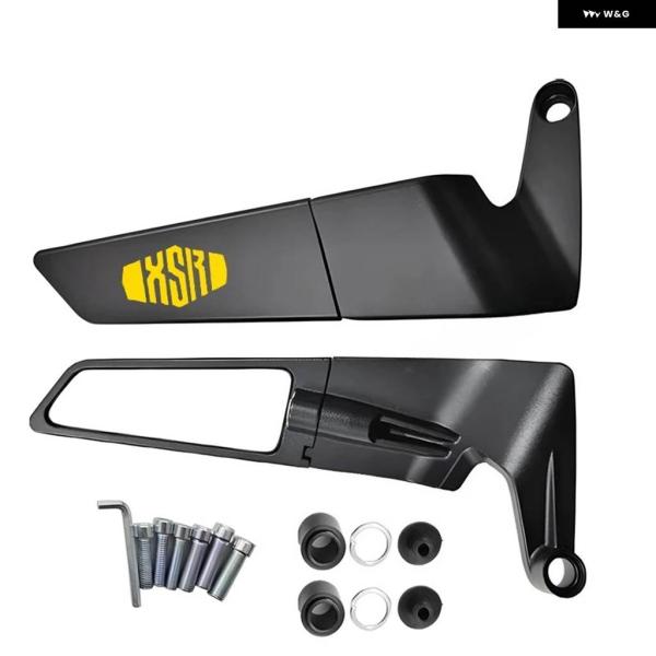 ヤマハ XSR 700/900 XSR900 XSR700 XSR125 XSR155 バイク CNCバックミラー 固定翼 カスタム パーツ アクセサリーHigh-concerned chemical:NoneItem Width:0inc...