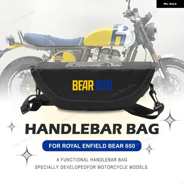 BEAR 650 BEAR650 バイク ハンドルバー トラベルバッグ バイク 防水 防塵 ハンドルバー 収納 バッグ カスタム パーツ アクセサリーHigh-concerned chemical:NoneOrigin:Mainland C...
